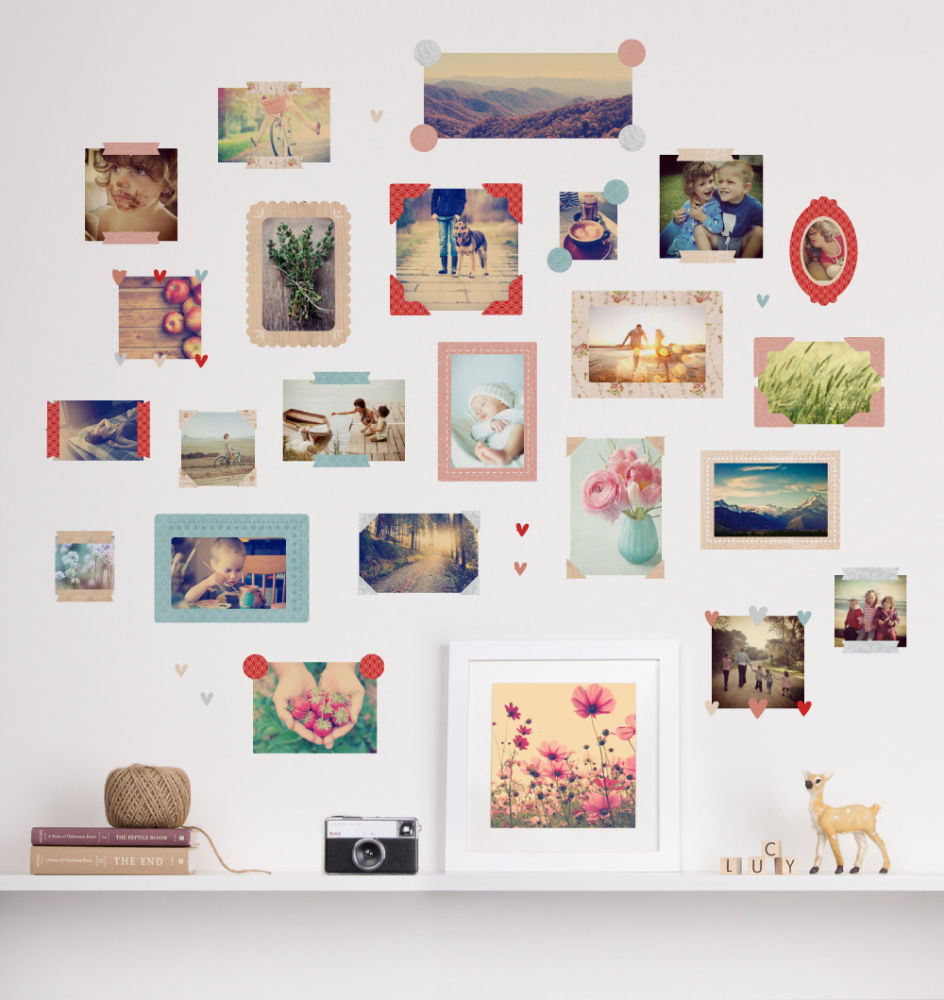 Photo frame wall stickers store